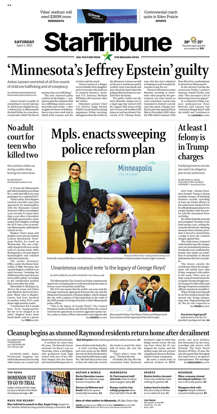 Πρωτοσέλιδα εφημερίδων και Περιοδικών