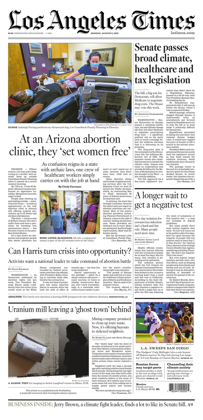 Πρωτοσέλιδα εφημερίδων και Περιοδικών