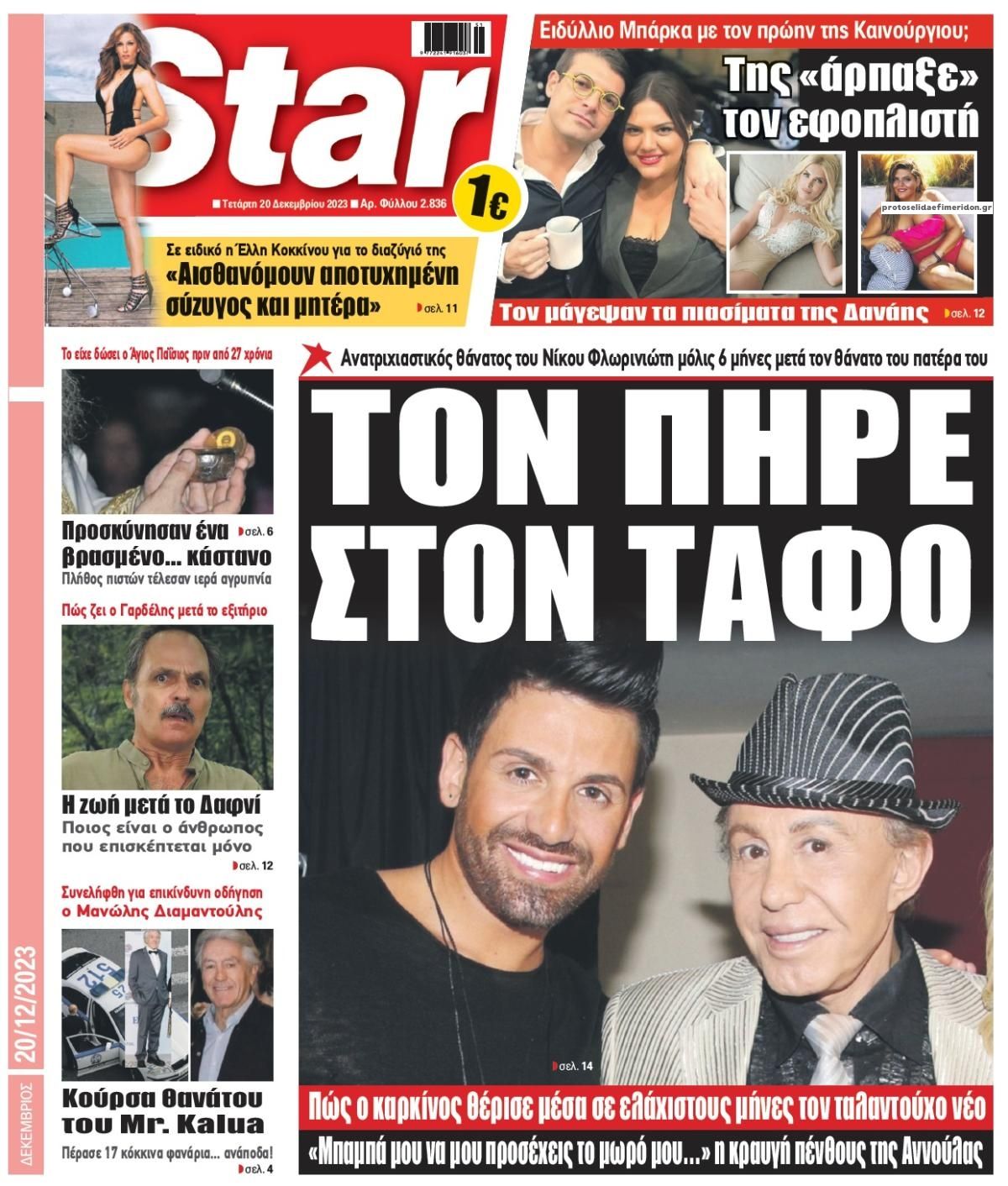 Πρωτοσέλιδα εφημερίδων και Περιοδικών