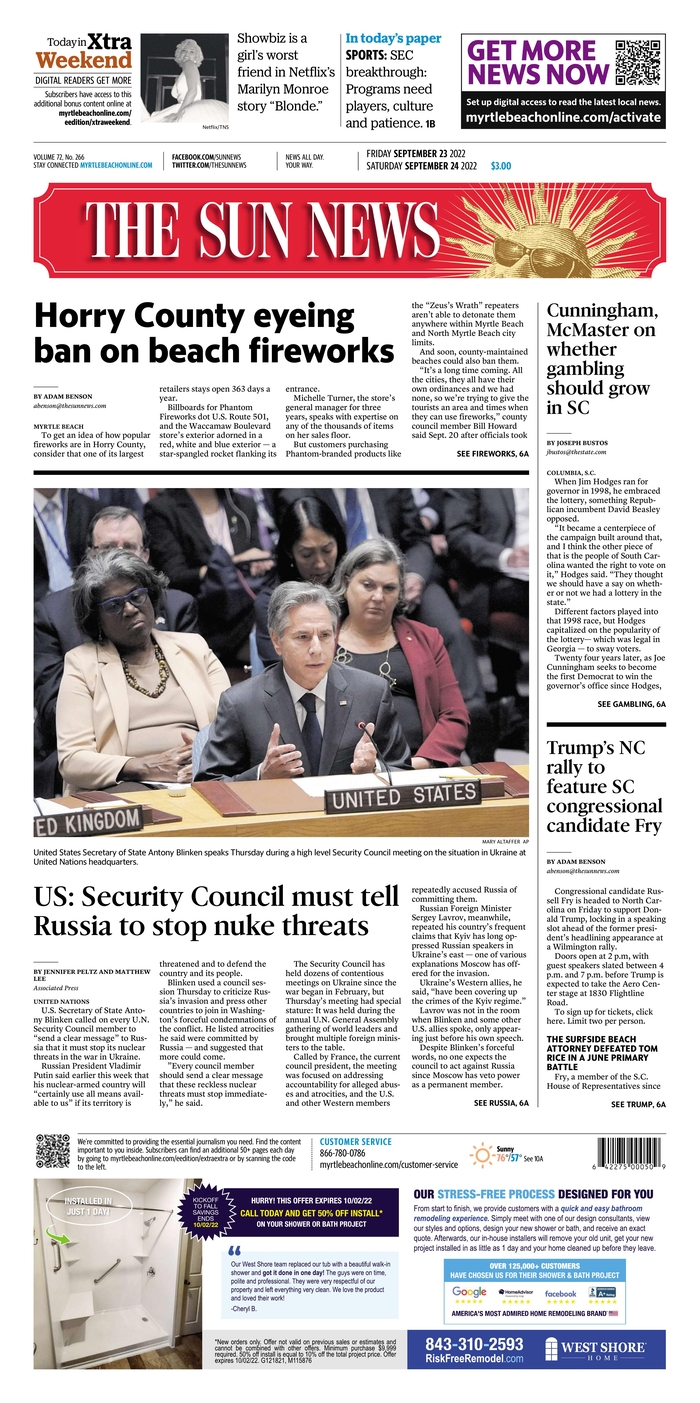 Πρωτοσέλιδα εφημερίδων και Περιοδικών